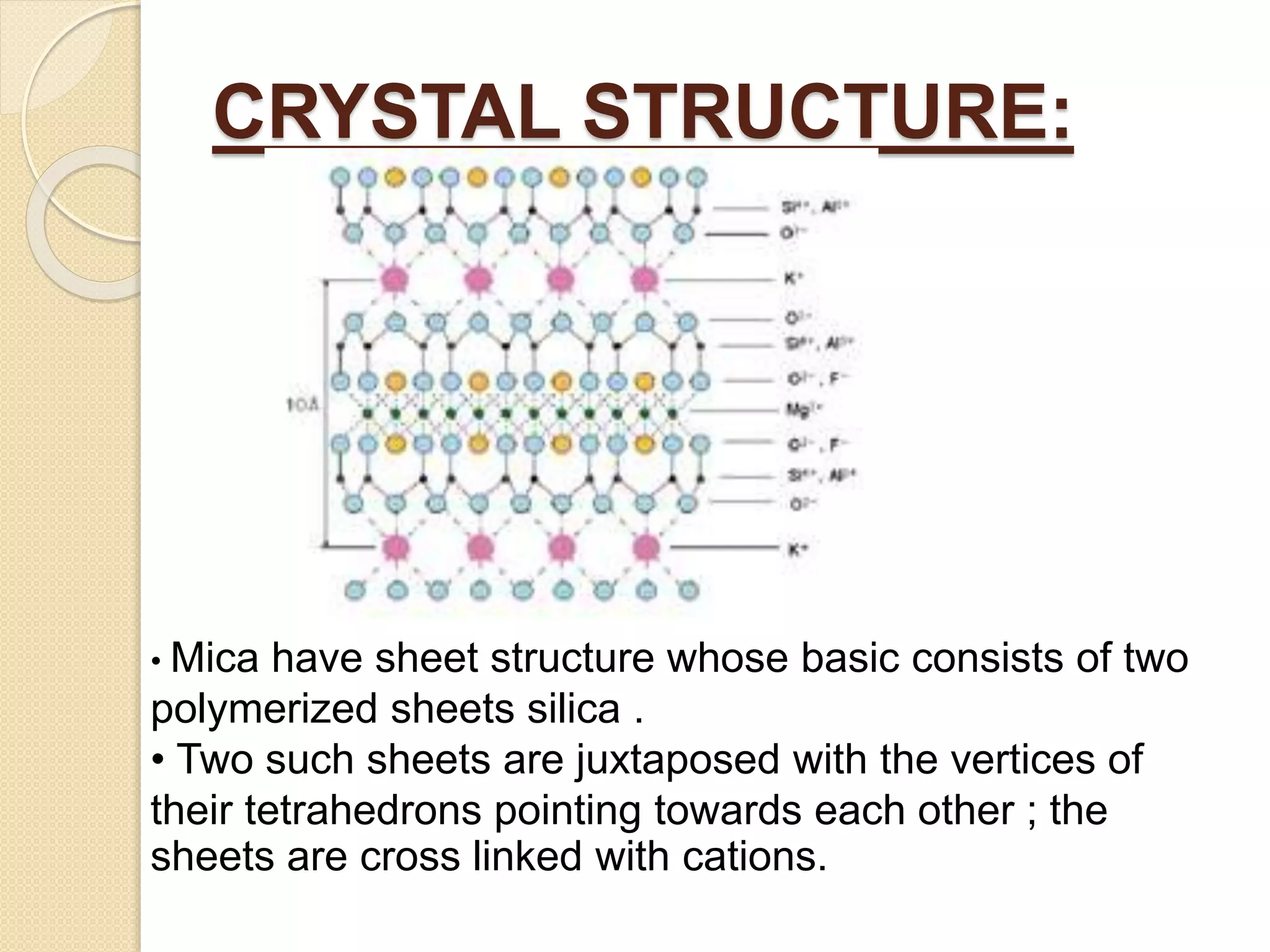 Structure of olivine and mica | PPTX