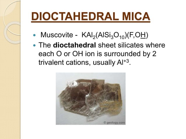 Structure of olivine and mica | PPTX