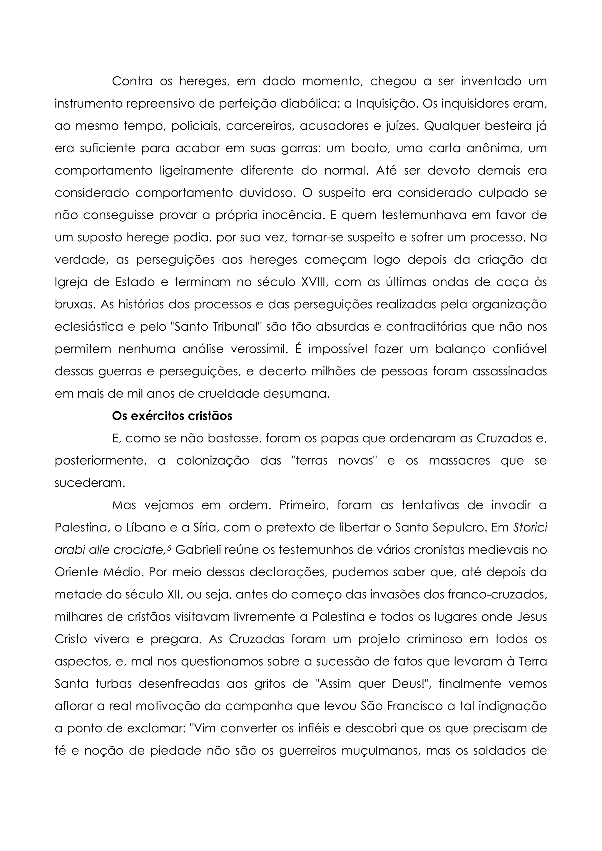 O livro negro do cristianismo dois mil anos de crimes em nome de deus ...