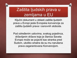 O ljudima i građanskim pravima | PPT
