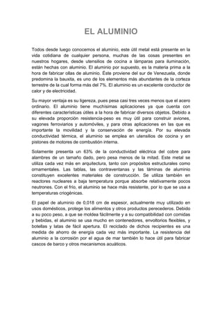 PROCESO DE FABRICACIÓN DE OLLAS DE ALUMINIO | PDF