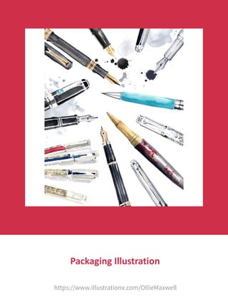 Ollie Maxwell - Packaging & Watercolour Illustrator, London | PDF ...