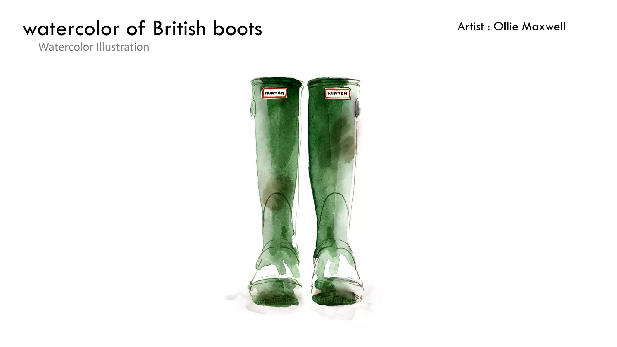 Ollie maxwell watercolour illustrator uk | PDF