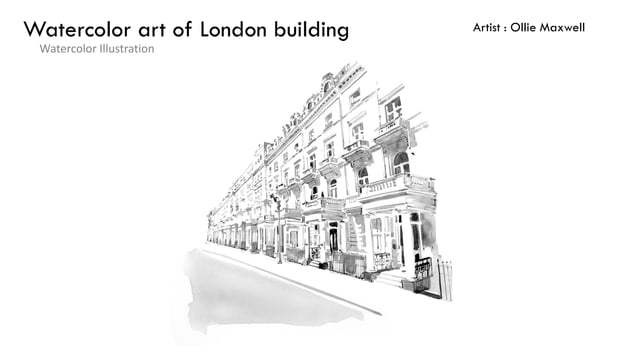 Ollie maxwell watercolour illustrator uk | PDF