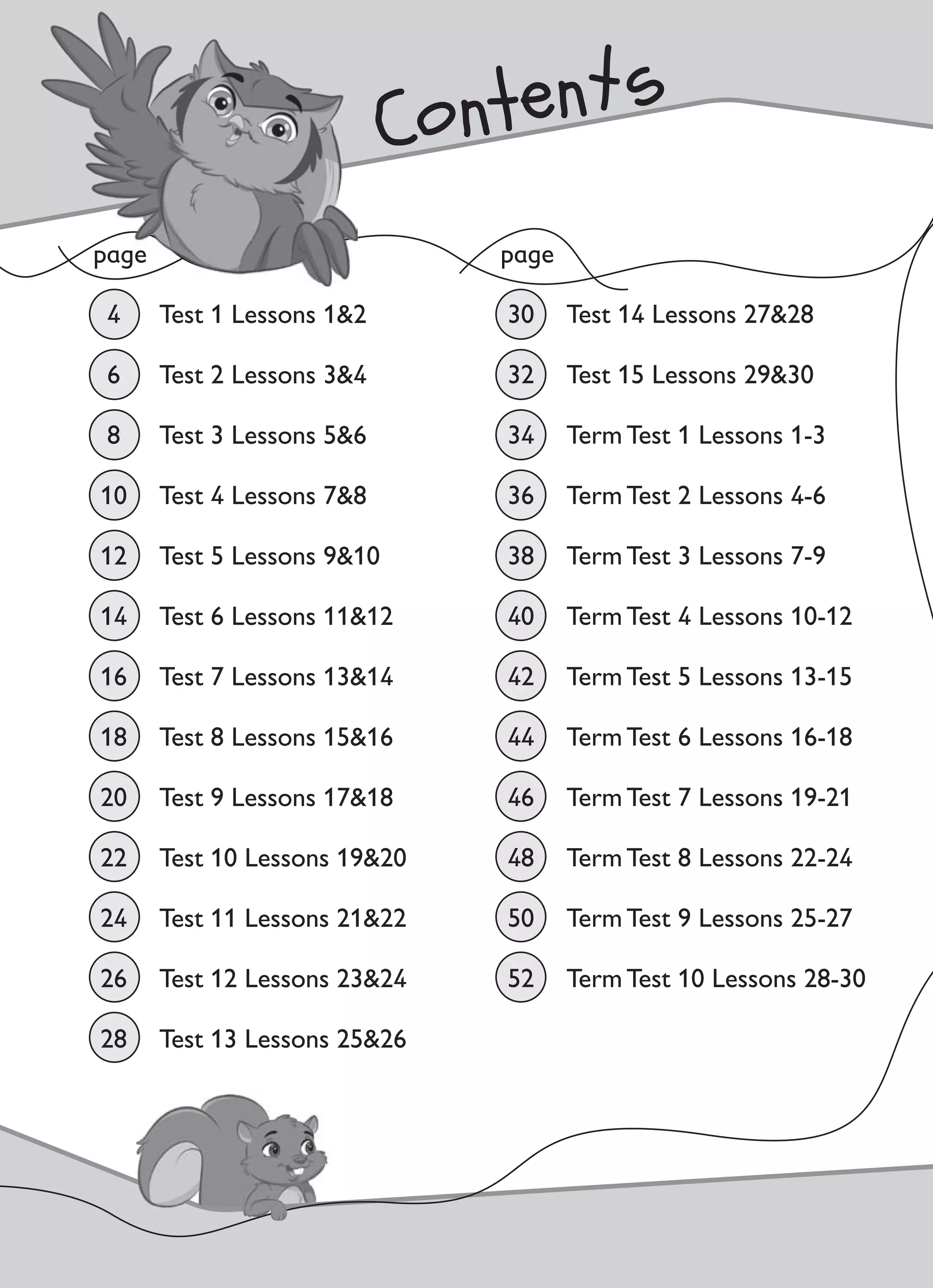 Olly the owl test book students_0 | PDF