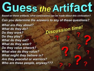 Olmec guesstheartifactgameengagingpp twithpicturescluesanswers | PPT