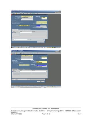Olm implementation steps | DOC