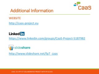 FP7 - Capability as a Service (CaaS) | PPT