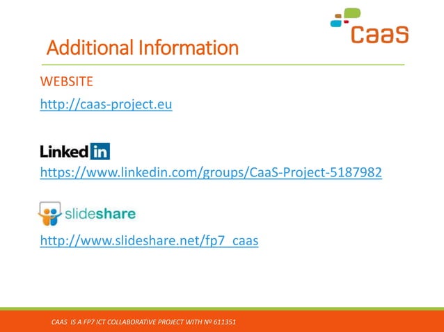 FP7 - Capability as a Service (CaaS) | PPT