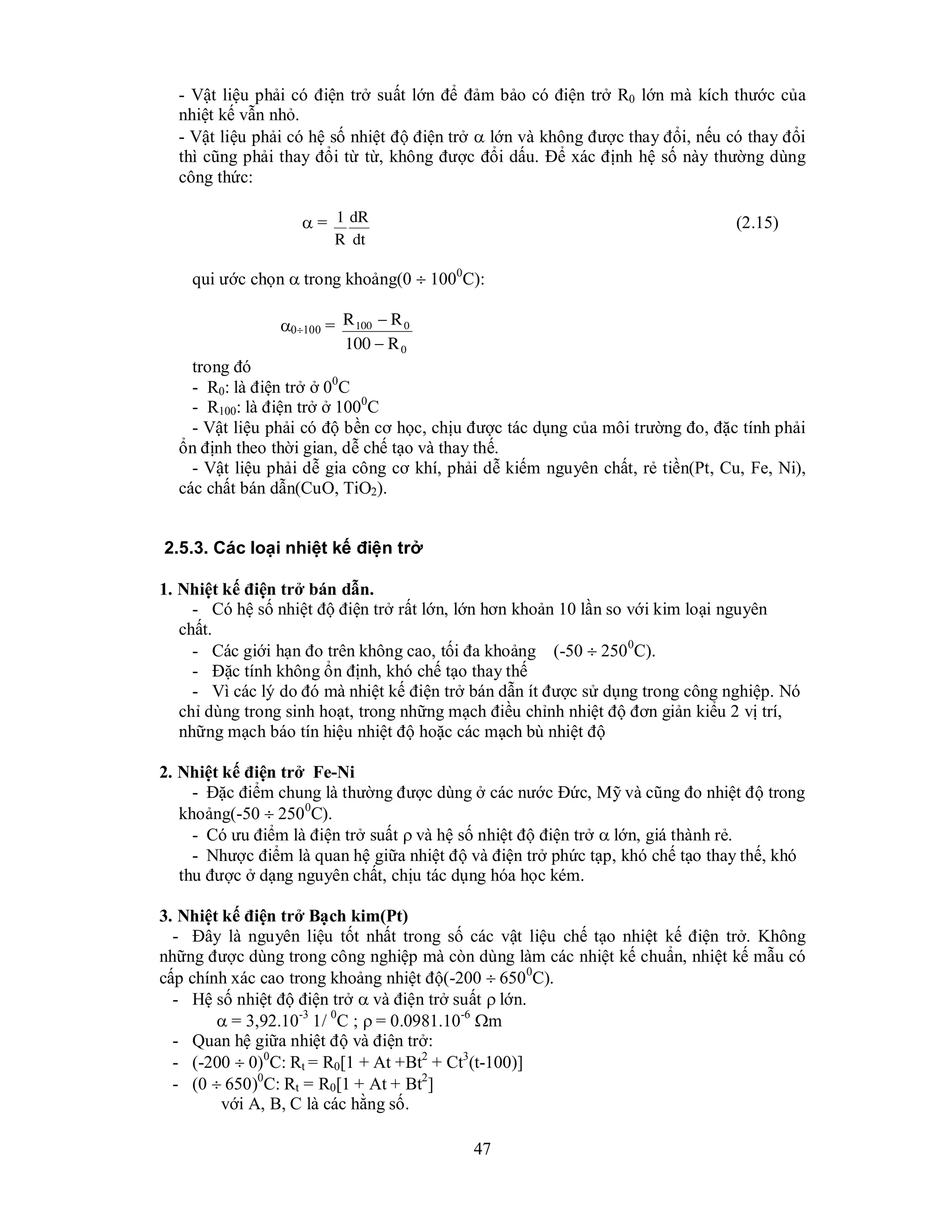 Đo lường nhiệt. Trịnh Văn Quang. pdf | PDF