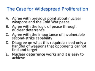 C12 - Nuclear Proliferation | PDF