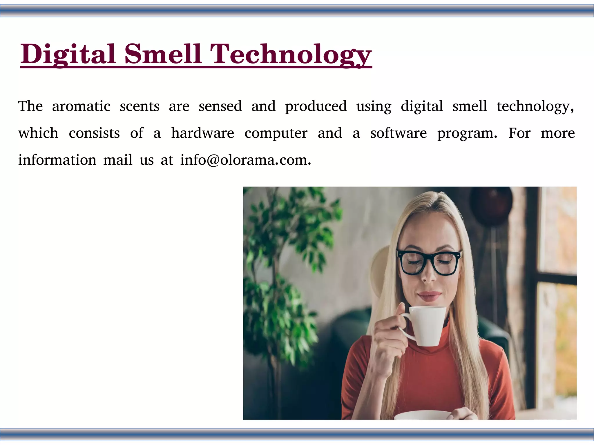 Digital Scent Technology | PPT