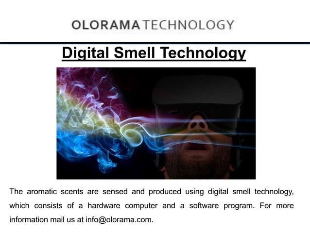 VR Smell Technology | PPT