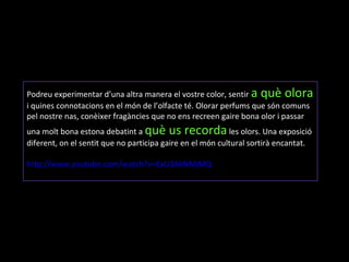 Olor color química art i pedagogia | PPT