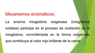 Olor, sabor, color y química de la carne.pptx