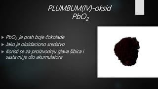 Olovo | PPTX