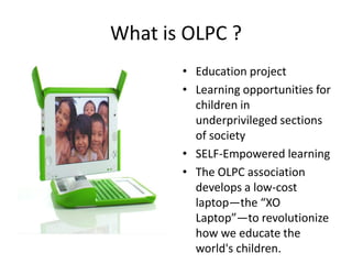One Laptop Per Child | PDF