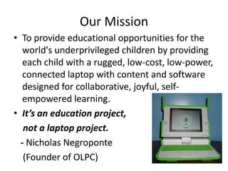 One Laptop Per Child | PDF