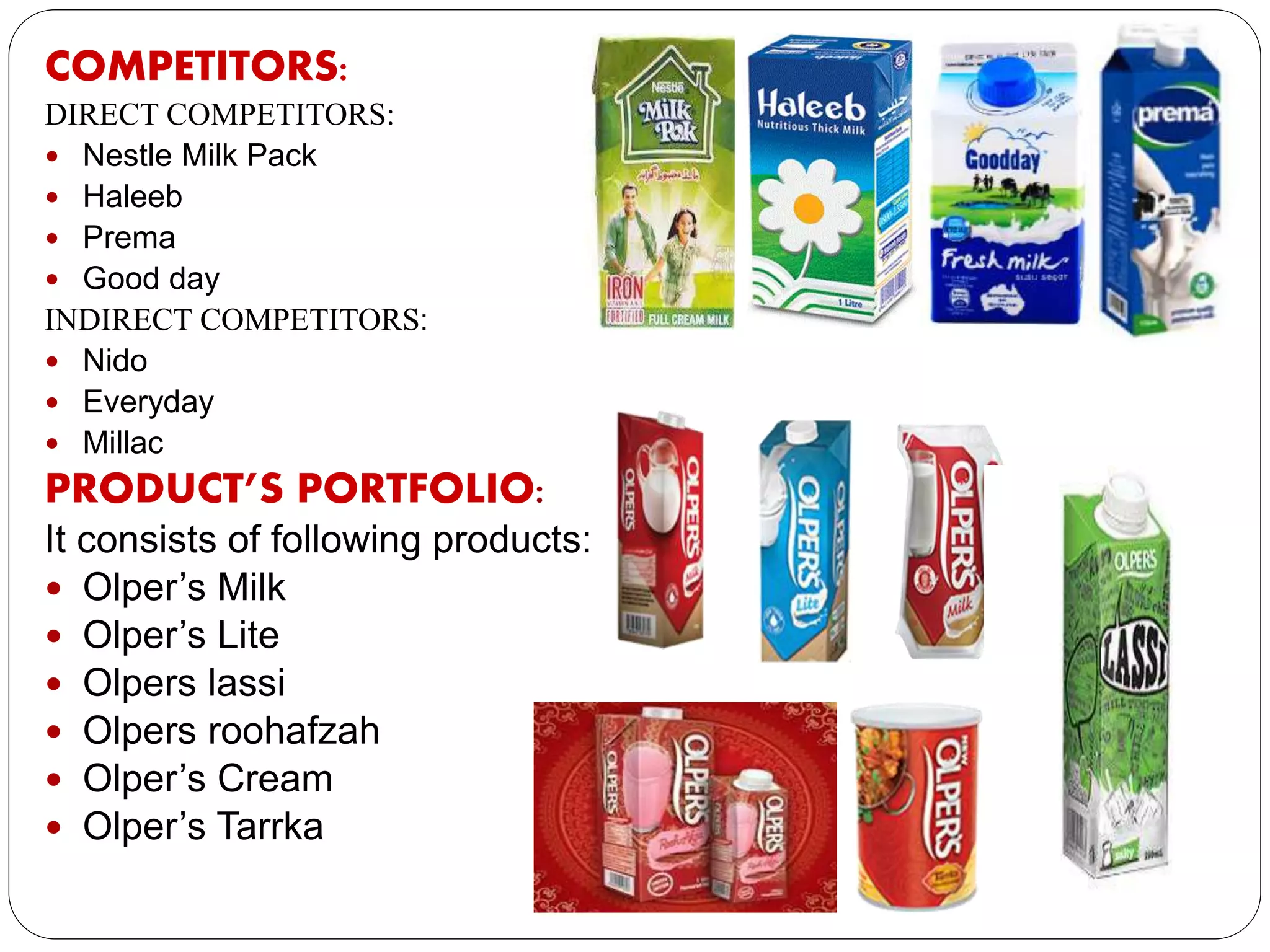 marketing concepts on Olpers milk (engro foods) | PPTX