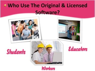 Original and Licensed Software | PDF