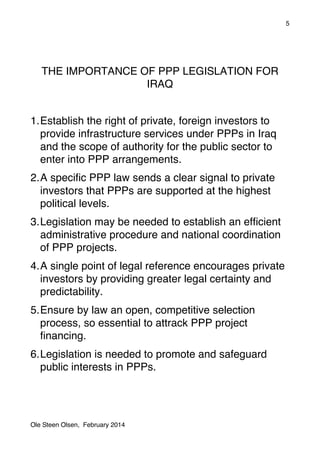 Olsen: PPP presentation | PDF | Political Issues & policy | Politics