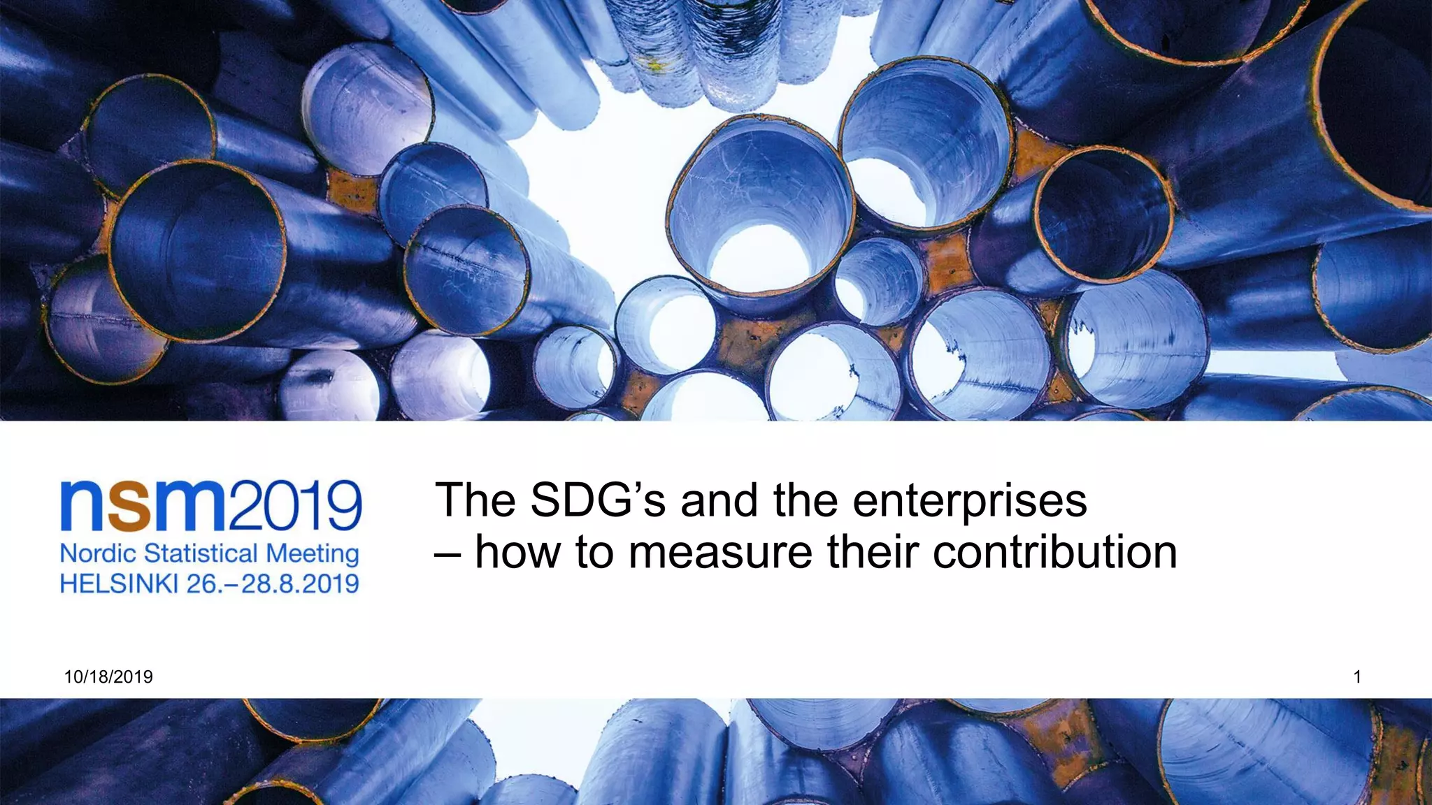 The sdg's and the enterprises how to measure their contibution, Olsen | PPT