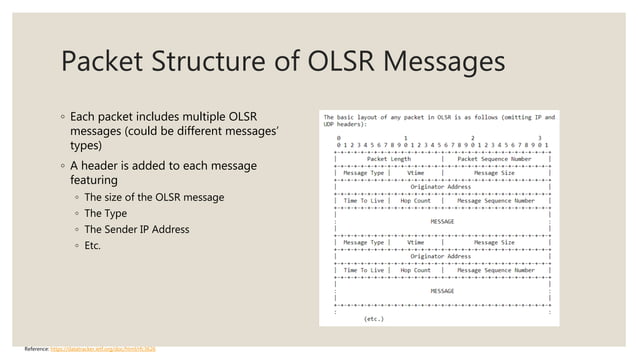 About Optimized Link State Routing (OLSR) Protocol | PPT About Optimized Link State Routing (OLSR) Protocol | PPT