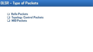 Olsr protocol ppt | PPTX