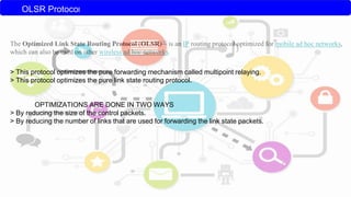 Olsr protocol ppt | PPTX