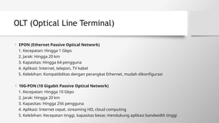 Jaringan Komputer - OLT (Optical Line Terminal).pptx