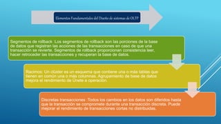 Oltp: Procesamiento de Transacciones en Linea | PPTX