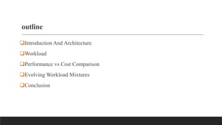 OLTP benchmark by Saikat Garai, Presidency college, Bangalore. | PPTX