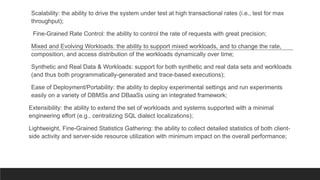 OLTP benchmark by Saikat Garai, Presidency college, Bangalore. | PPTX