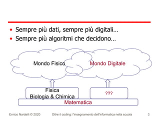 Oltre il coding: l’insegnamento dell’informatica nella scuola | PDF