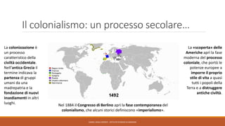 Oltre il mare: progetto didattico sul colonialismo italiano | PPTX ...