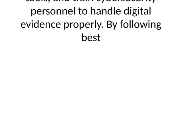 Understanding Digital Forensic tools CAINE and Wireshark | PPT