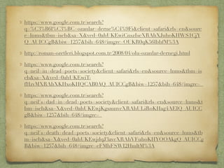 Ölü ozanlar derneği̇ | PDF