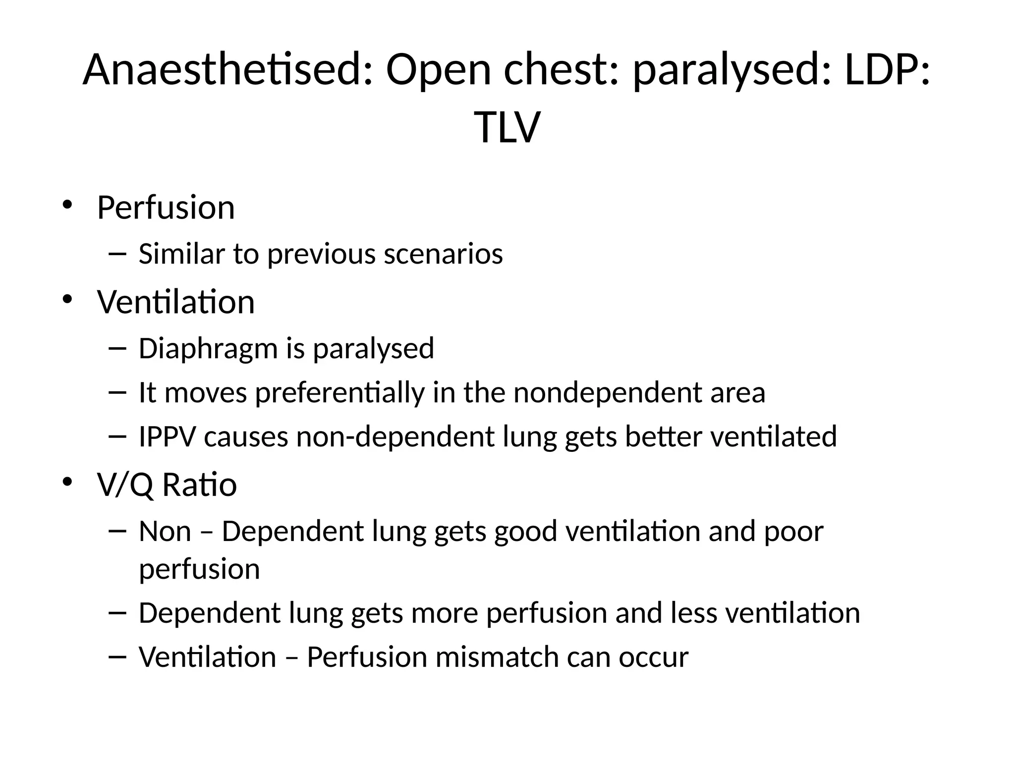 OLV - Physiology and pathology one lungs | PPTX