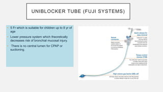One lung ventilation in pediatric and adult patients | PPTX