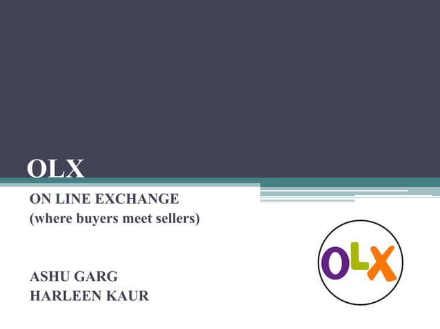 Olx | PPTX | Internet | Computing
