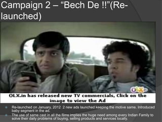 Olx ppt with its campaign | PPTX
