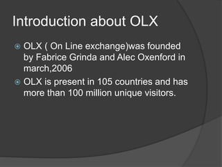 Olx ppt with its campaign | PPT
