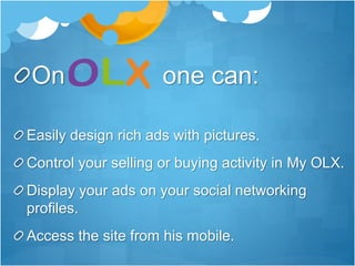 Olx presentation | PPTX