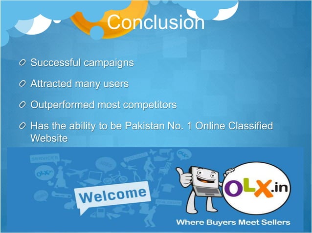 Olx presentation | PPTX | Internet | Computing