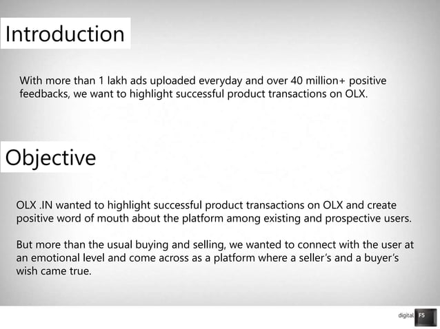 OLX 'Sell & Tell' Campaign Managed To Got Over 1000 Customers Share ...