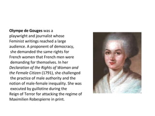 Olympe De Gouges(2) | PPT