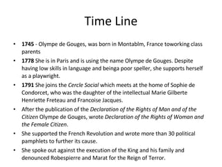 Olympe De Gouges(2) | PPT