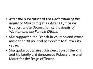 Olympe De Gouges(2) | PPT