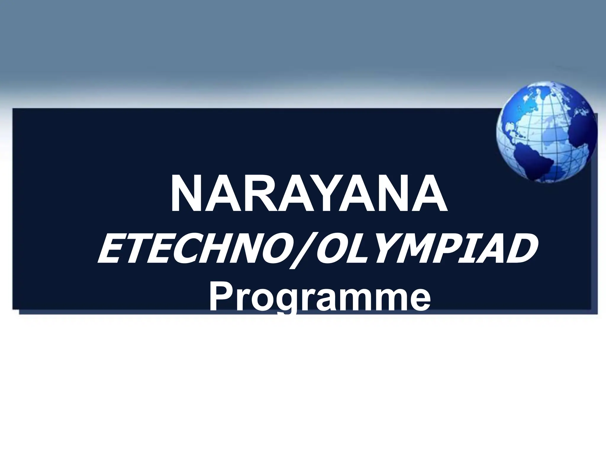 Narayana School olympiad Program ppt.pptx