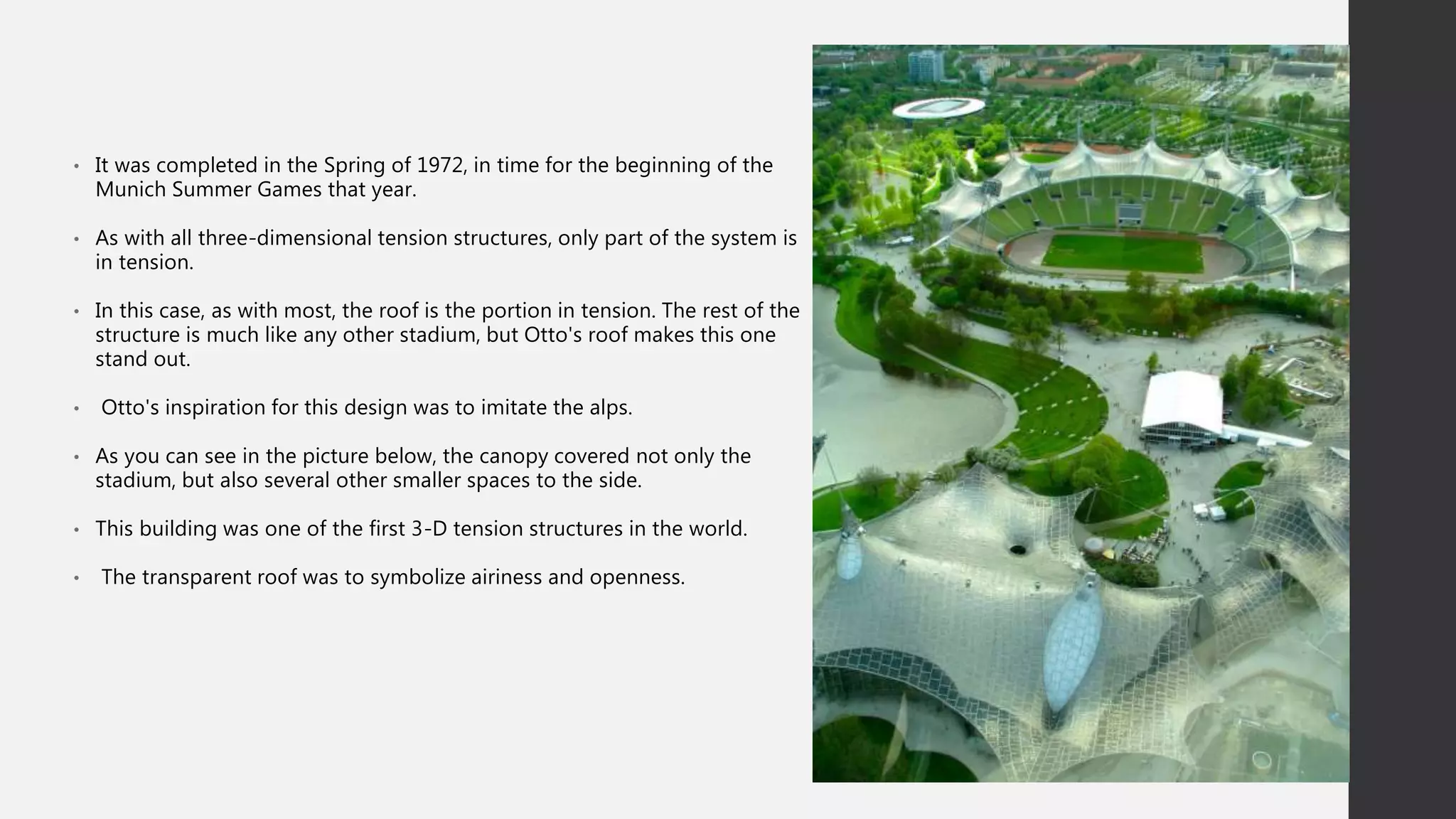 Olympiapark, munich | PPTX | Weather | Science